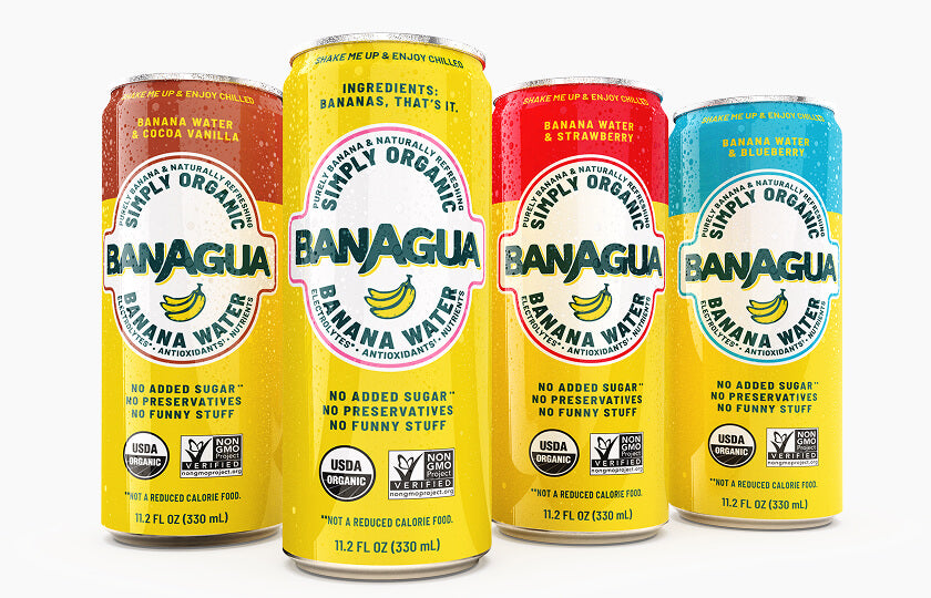 Banagua | Organic Banana Water – No Funny Stuff, Just Real Fruit